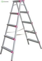 China Multifunctional Adjustable Aluminum Ladder Household Herringbone Straight for sale