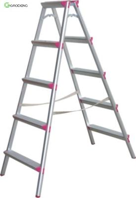 China Multifunctional Adjustable Aluminum Ladder Household Herringbone Straight for sale