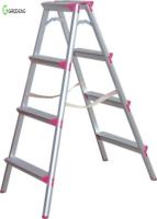 China Multifunctional Adjustable Aluminum Ladder Household Herringbone Straight for sale