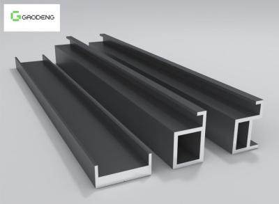 China Aluminum Profile 6000 Series T4-T8 Powder Coating Anodized Wood Grain 25um for sale