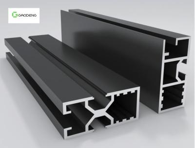 China 6000 Series Aluminum Extrusion Profiles T4-T8 Temper Custom Lengths for Industrial Use for sale