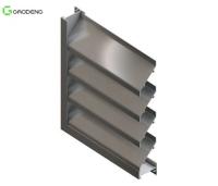 China Fadeless Aluminum Shutter Extrusion Profile With High Strength for sale