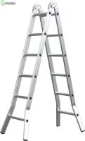 China Outdoor 8 FT Aluminum Ladder 150kg Capacity Corrosion Resistant 3 Shape Folding for sale