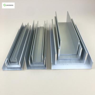 China Anodized Aluminum Profile With U-Profile Shaped for sale