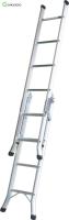 China 1.3mm Aluminum Multi Purpose Ladder Herringbone Monogram 2 Shapes for sale