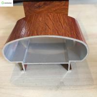 China Wood Grain Aluminum Profiles With Good Feeling for sale