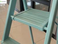 China 120 kg Capacity 4 Step Aluminum Ladder 1.0 mm Thickness Luxury Home Step Stool for sale