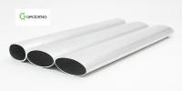 China Golden Custom 6000 Series Extruded Aluminum Handrail Profile T4-T8 25um Anodized for sale