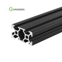 China Powder Coated Aluminum Extrusion Profile 6000 Series ISO9001 60um for sale