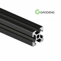 China Powder Coated Aluminum Extrusion Profile 6000 Series ISO9001 60um for sale