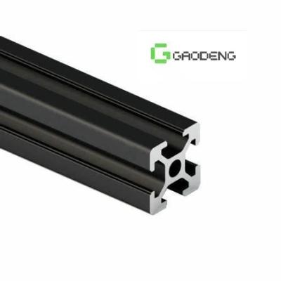 China 6063 T5 Aluminum Profile T Slot 2020 2040 2080 for Linear Rail 3D Printer for sale