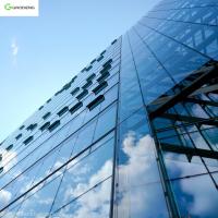 China Anodized Hidden Frame Curtain Wall Aluminum Profile 6063 Alloy AA15 15μm for sale