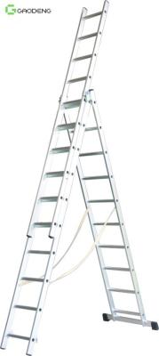 China High Strength 10 Step Aluminium Ladder Corrosion Resistance for sale