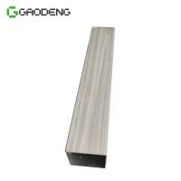 China Brightness Industrial Aluminum Profile Wood Grain 6063 Alloy Extrusion for sale