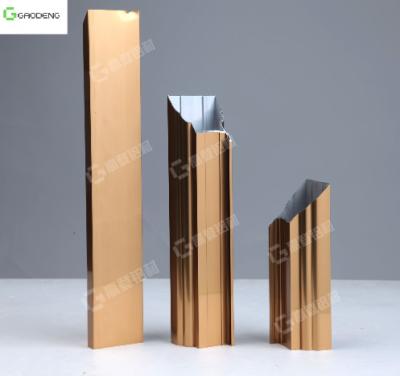 China Anodized Extrusion Aluminum Profile 6063 6061 Alloy for Doors Windows for sale