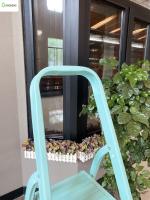 China Green 250mm Aluminum Folding Ladder 1.2mm Thickness 150kg Capacity EN131 for sale