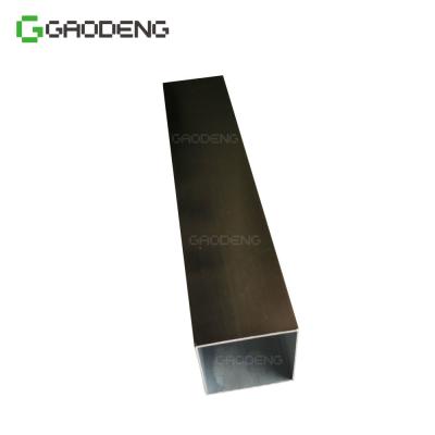 China Wood Grain Industrial Aluminum Profile T3-T8 Rectangular Extrusion 6063 Alloy for sale