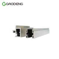 China 6000 Series Aluminium Glass Door Profile Powder Coated Wood Grain Anodized 1.2mm for sale