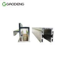 China 6000 Series Aluminium Glass Door Profile Powder Coated Wood Grain Anodized 1.2mm for sale