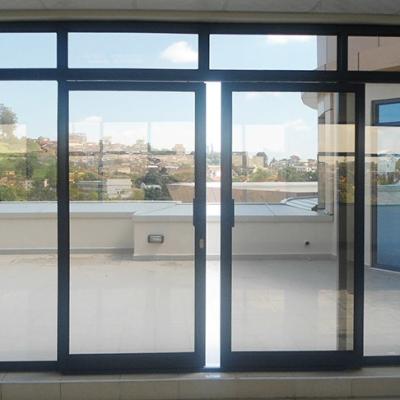 China Waterproof Interior Aluminum Sliding Doors 1.4mm 1.6mm for sale