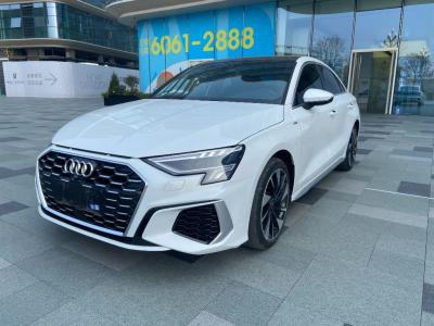 China Audi A3L Limousine 35TFSI 2022 Left Hand Drive 63000 km Export for sale