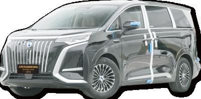 China Denza D9 EV 2025 Two-Wheel Drive Zunhang Edition Pure Electric MPV 620km Range 230kW for sale
