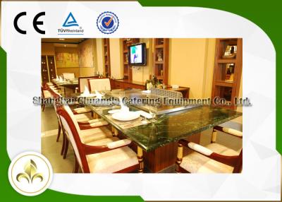 China 8  Seat Japanese Teppanyaki Grill Table Rice / Noodle Countertop Hibachi Grill for sale