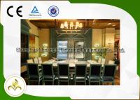 China Electromagnetic Heating Teppanyaki Grill Table Customized 10 Seats Capacity for sale