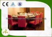 China 10 Seat Circle Induction / Electric Teppanyaki Grill Table With Ventilation System for sale
