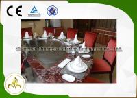 China Japanese Grill Table Restaurant Hibachi Grill 7 Seat Capacity For Beef Mutton Chicken for sale