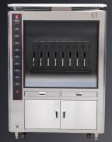 China European Style Numerical Control Heating one or two layers 4 / 6 / 8 spaces Fish Grill Machine for sale