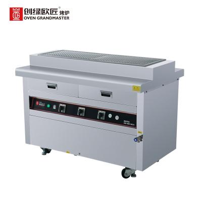 China Portable Commercial Large Restaurant BBQ Grill Stainless Steel 304 Material for sale
