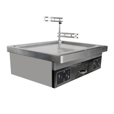 China Multifunctional Desktop Small 220V Teppanyaki Plate Griddle for sale