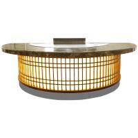 China 7-Seat Teppanyaki Grill Table with Food Grade Alloy Steel Top for sale