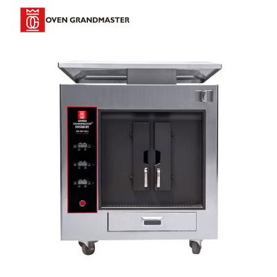 China Easy to Operate Electric 2 Grids Fish Grill Machine for sale