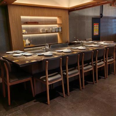 China Commercial Electric Teppanyaki Grill Table 1200x850mm Stainless Steel for sale