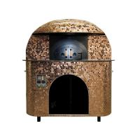 China Custom Round Italy Pizza Oven Electric Gas 500℃ High-Temp for sale