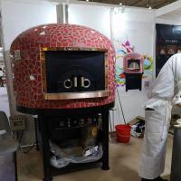 China Round Italy Pizza Oven Electric Gas 500℃ High Temperature for sale