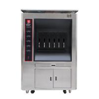 China 380V Electric Fish Grill Equipment Oven Single Layer 6 Grids for sale