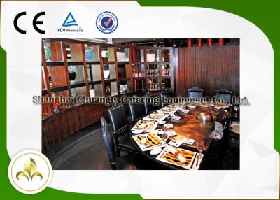 China Pipeline Natural Gas Bridge Shape Ten SeatsTeppanyaki Grill Table for sale