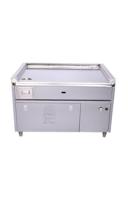 China Special Alloy Steel Gas Teppanyaki Grill Table For Restaurant Hotel for sale