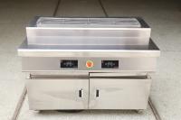 China 1.2m Long Electric Tube Heating Commercial Bbq Grill Kebab Steak Shellfish Grill No Smoke for sale