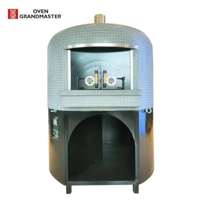China Electric Lava Rock Pizza Oven 380V 11.5KW 4 Pizzas Capacity for sale