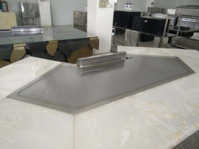 China 11 Seats Stainless Steel LPG Heating Japanese Teppanyaki Grill 2300*960*800mm for sale