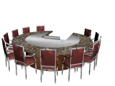 China 12 Seats Stainless Steel Circle Shape Circle Shape Japanese Teppanyaki Table for sale