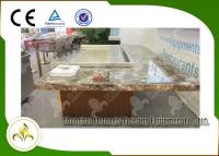 China Rectangle Shape Upper Fume Exhaustion Electric Teppanyaki Grill  For Home for sale