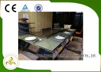 China 9 Seats Electric Heating Front Air Supply Teppanyaki Table Grill , Indoor Teppanyaki Grill for sale