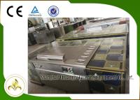China 10 Seats  Electromagnatic or Induction Heating Japanese Teppanyaki Grill Table Rectangle Shape for sale