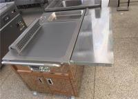 China Electric / Gas Heating Teppanyaki Grill Table for Restaurant Hotel for sale