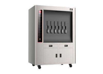 China Digitial Control Electric Heating Fish Grill Single Layer With 6 Spaces for sale